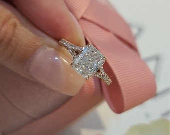 Square Cut Ring | Etsy