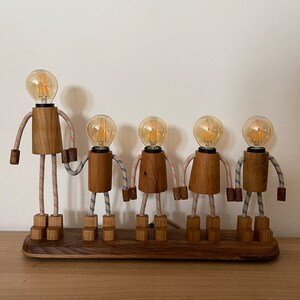 Table Lamp, Wooden Lamp, Children Lamp, Birthday Gift, Kid's Lamp ...