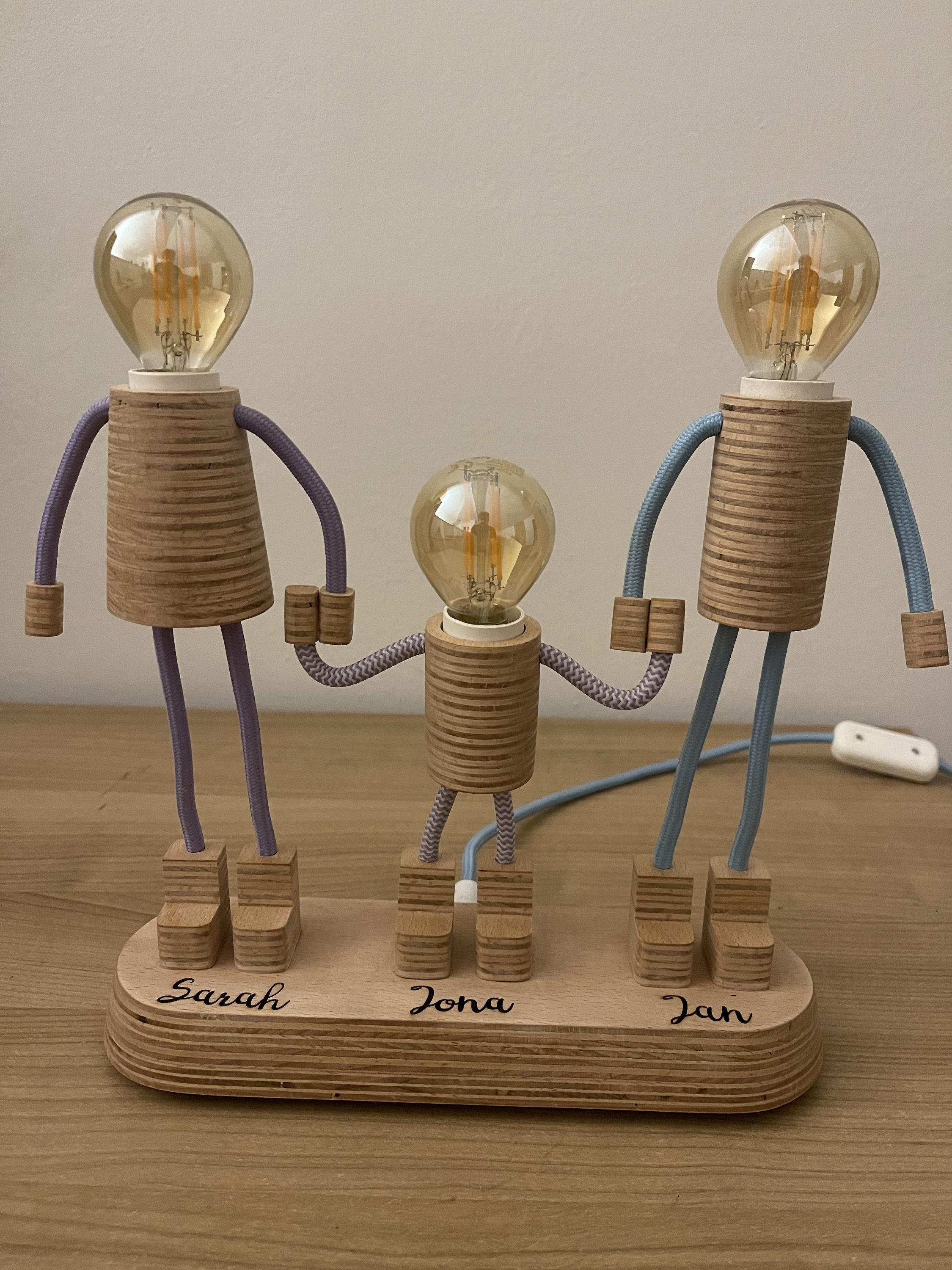 Family Lamp - Etsy
