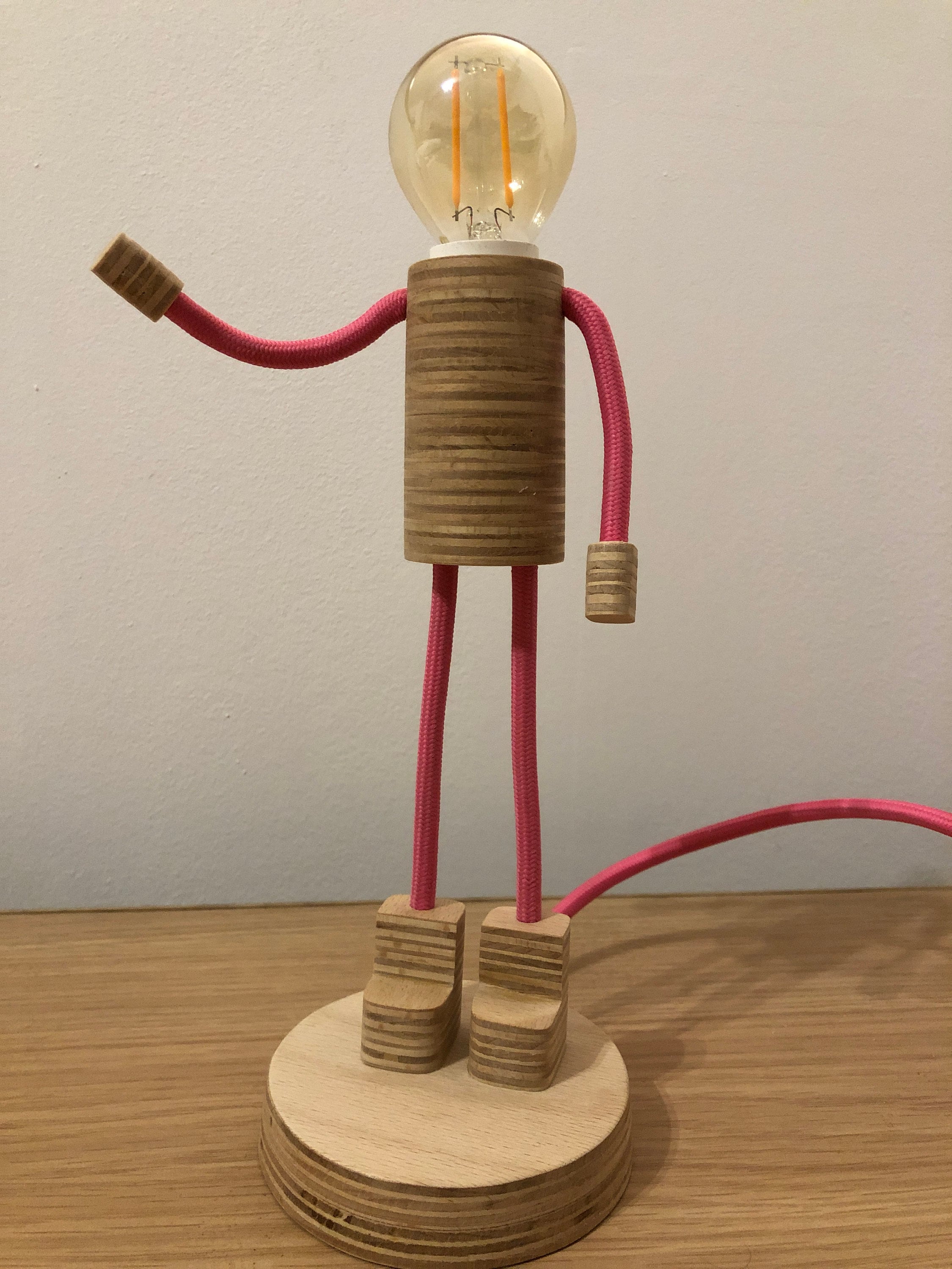 Table Lamp, Wooden Lamp, Children Lamp, Bithday Gift, Kid's Lamp ...