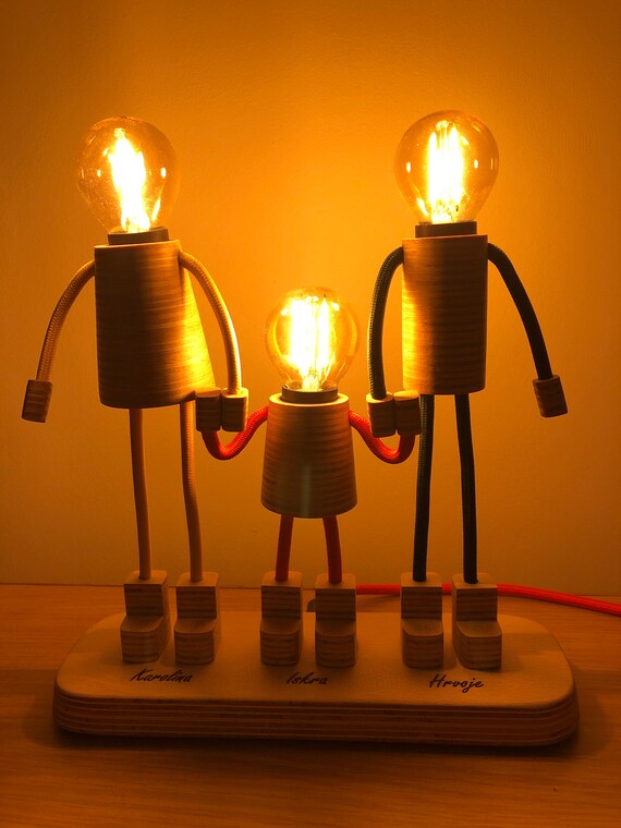 Family Lamp - Etsy