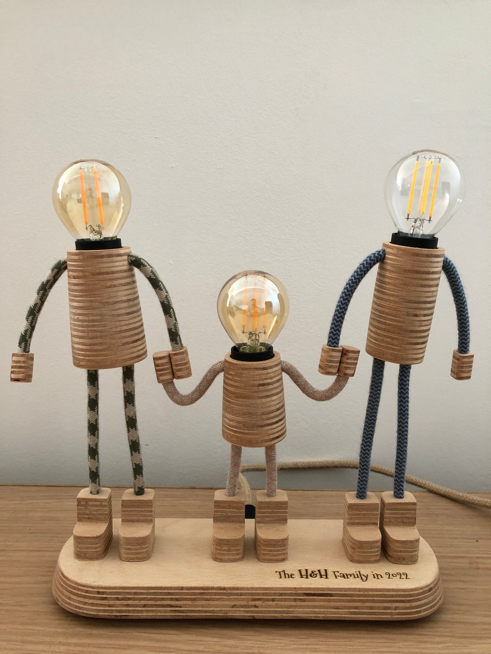 Family Lamp - Etsy