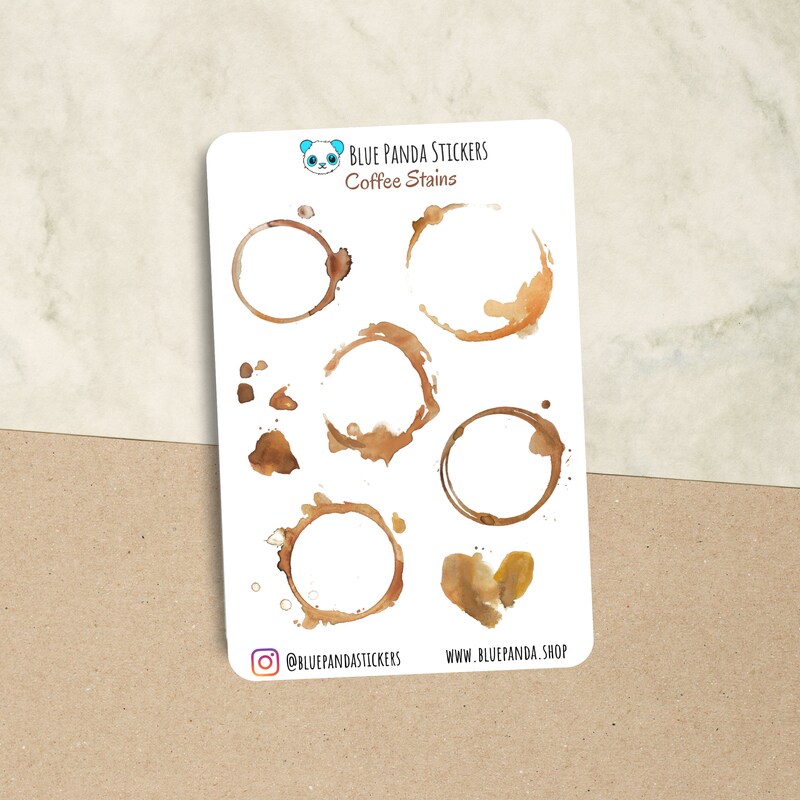 Cute Coffee Stickers - Etsy