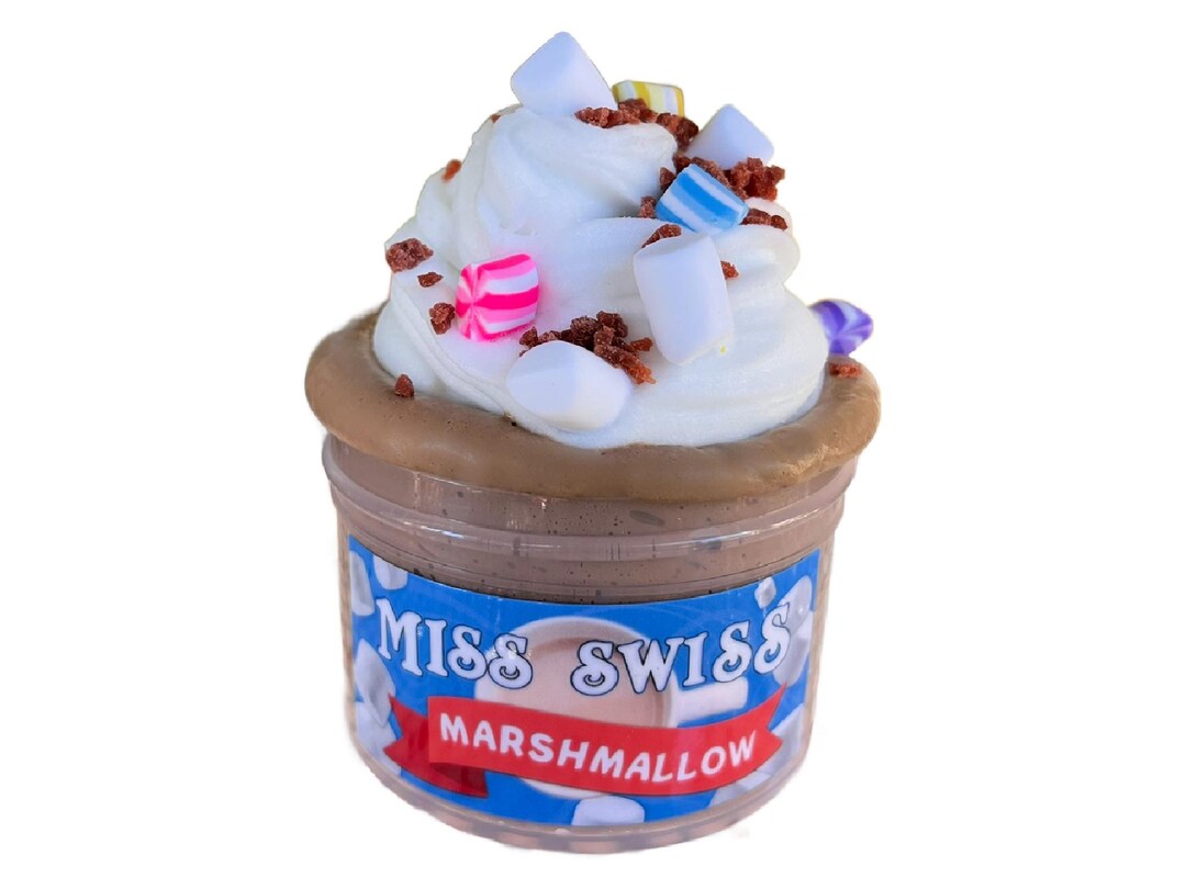 Hot Cocoa Butter Slime W/whipped Topping - Etsy