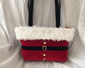 Santa Purse | Etsy