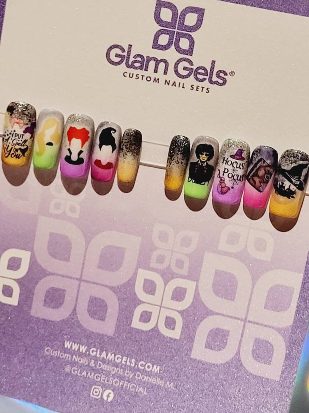 Hocus Pocus Press-on Nails - Etsy