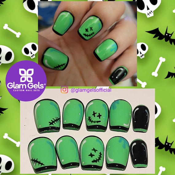 Halloween Monster Nails