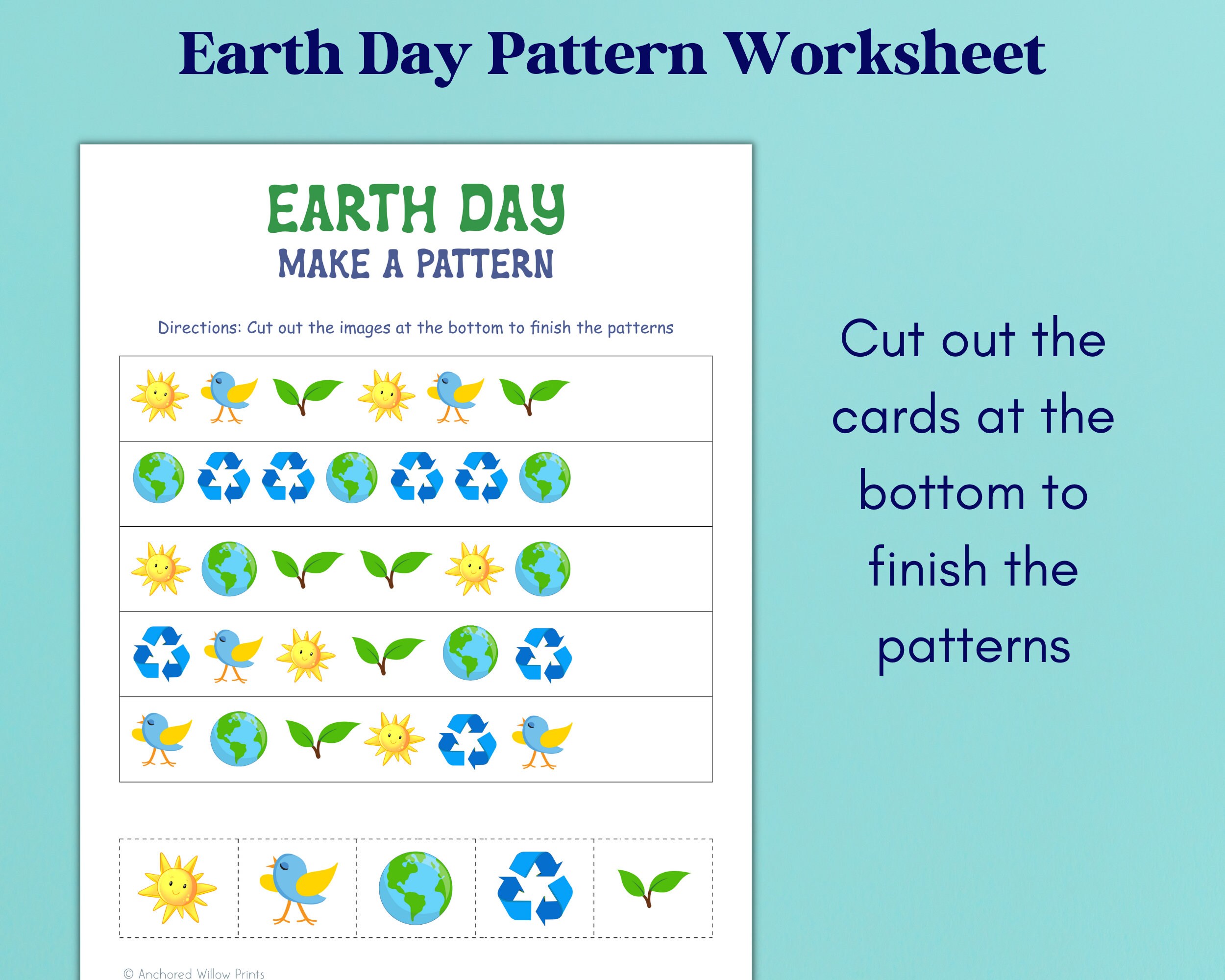 Earth Day Printable Activity Pack, Homeschool Earth Day Learning ...