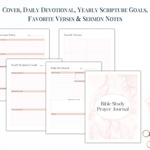 Printable Bible Study Journal: Enhance Your Daily Bible Study Routine ...