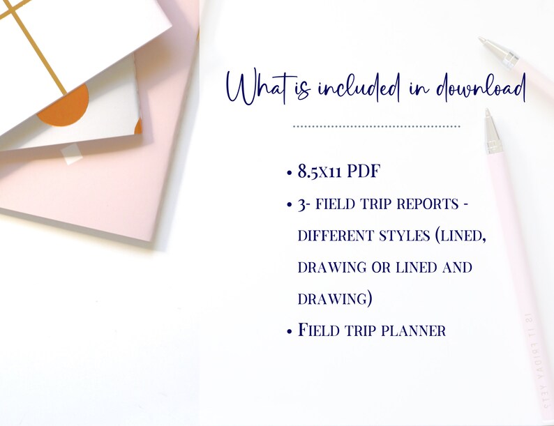 Field Trip Report Log Printable, Homeschool Field Trip Planner, Field ...