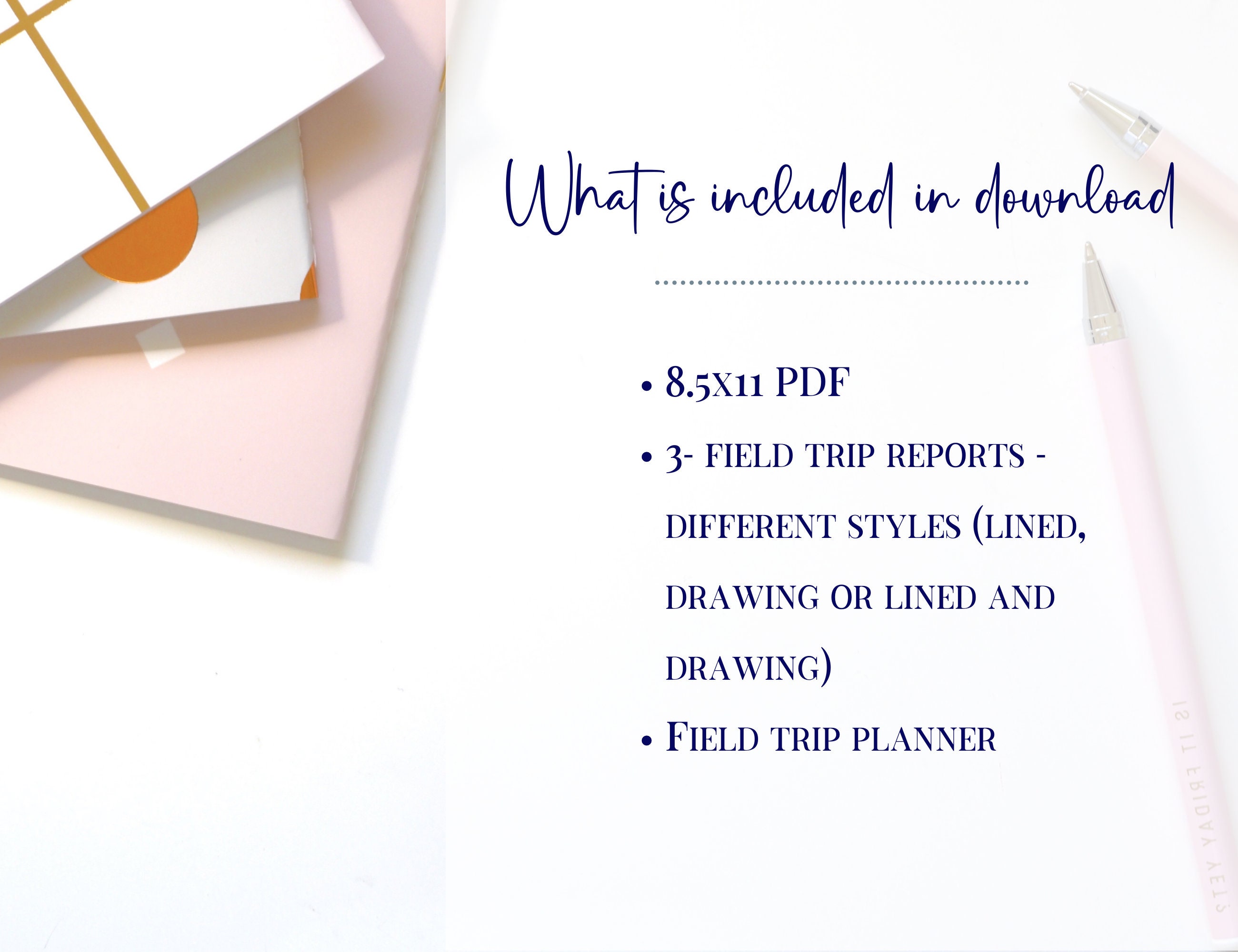 Field Trip Report Log Printable, Homeschool Field Trip Planner, Field ...