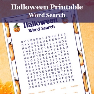 Halloween Game Bundle 6 Printable Family and Classroom Games - Etsy