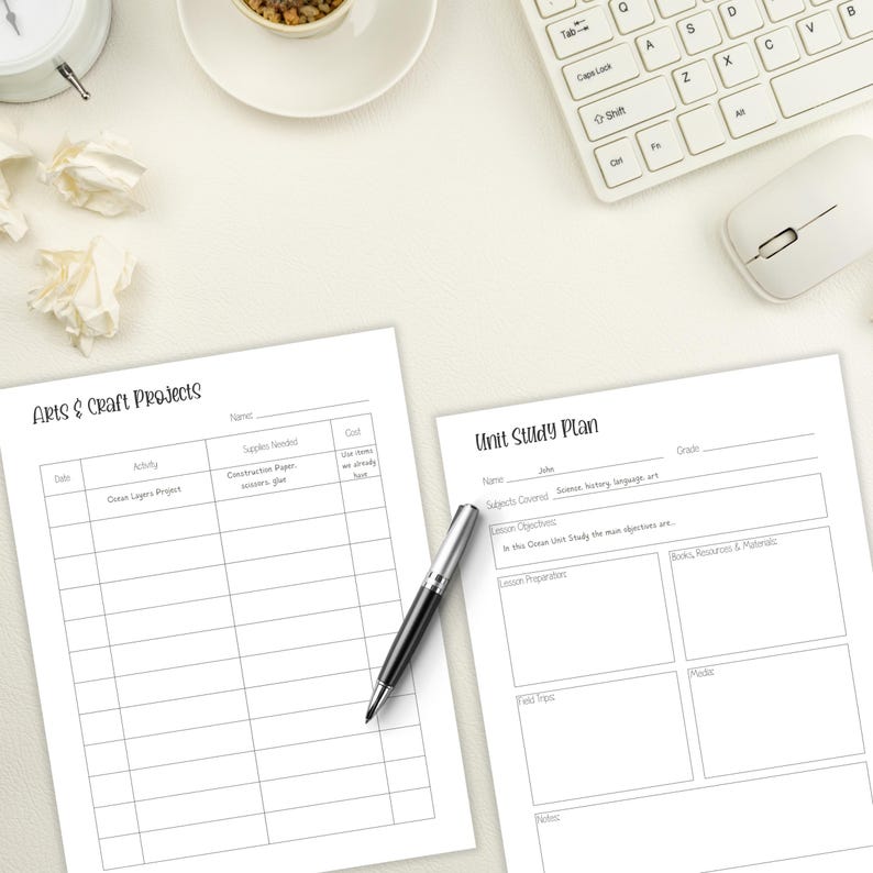 Complete Homeschool Planner Printable - Simplify, Organize, and Enhance ...