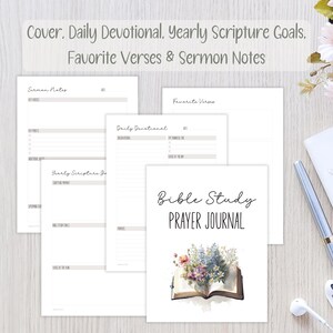 Comprehensive Printable Bible Study Journal: Elevate Your Daily ...