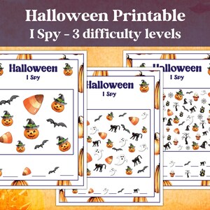 Halloween Game Bundle 6 Printable Family and Classroom Games - Etsy