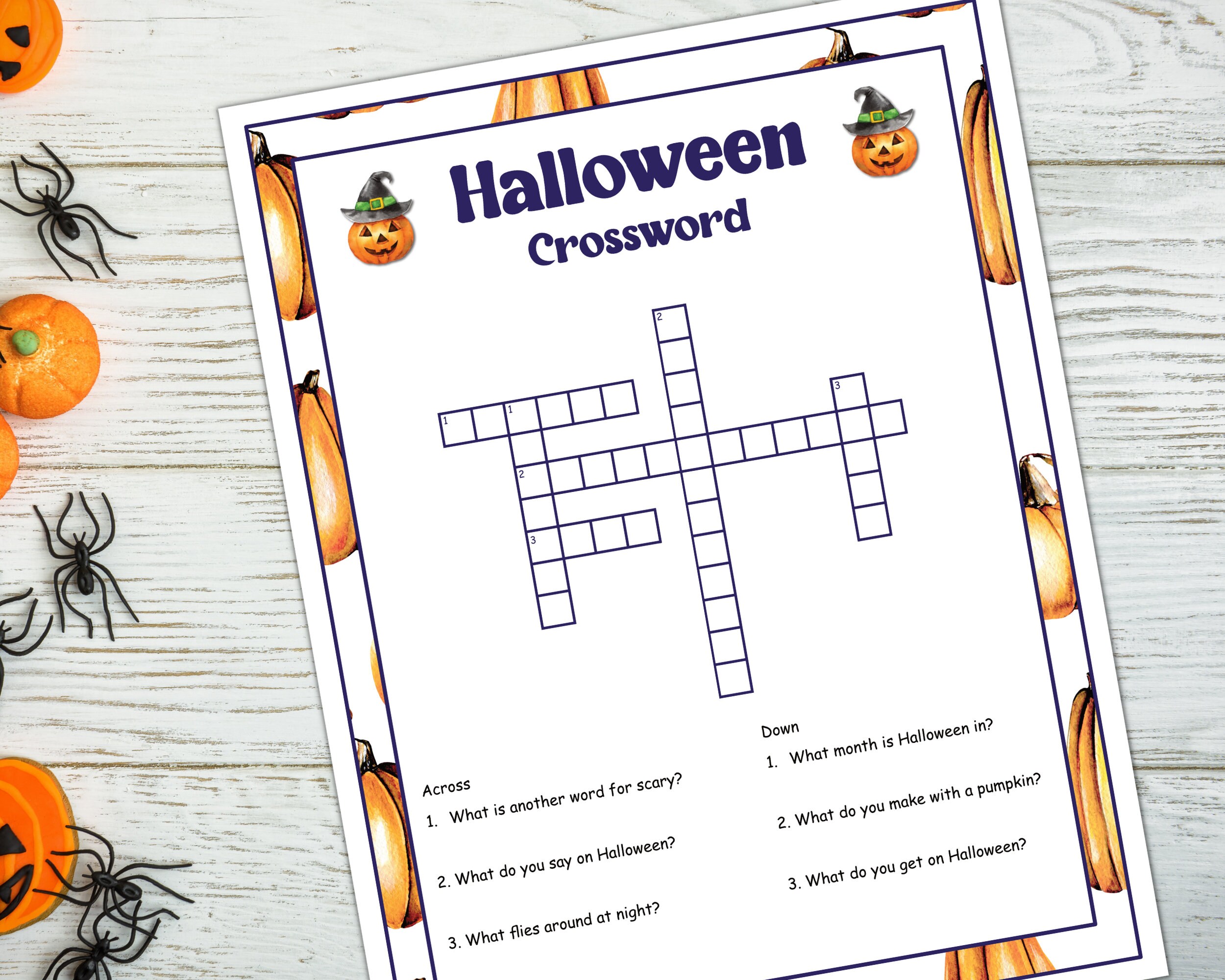 Halloween Game Bundle 6 Printable Family and Classroom Games - Etsy