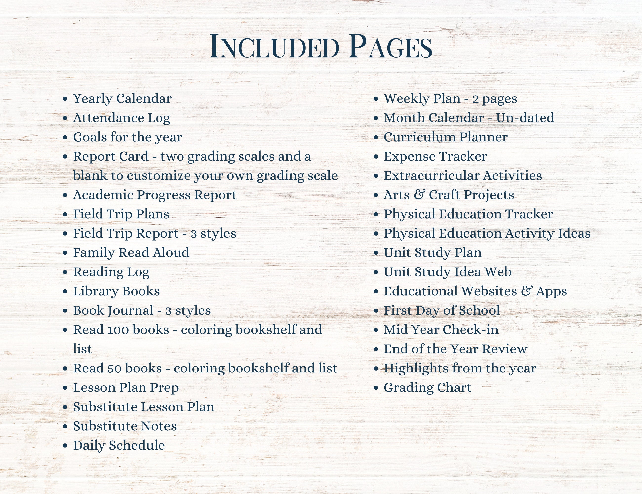 Complete Homeschool Planner Printable Simplify, Organize, and Enhance ...