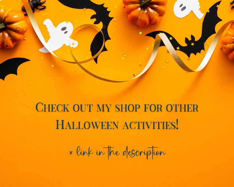 Halloween Game Bundle, 6 Printable Family and Classroom Games - Etsy