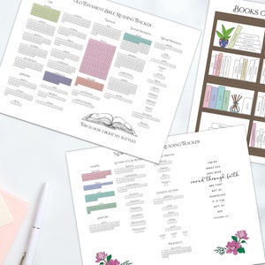 Bible Reading Tracker Printable, Books of the Bible Coloring Page ...