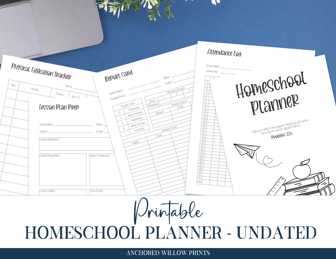 Complete Homeschool Planner Printable Simplify, Organize, and Enhance ...