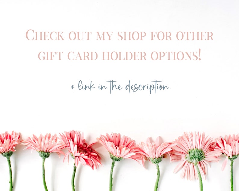 Teach Love Inspire Printable Gift Card Holder Teacher - Etsy