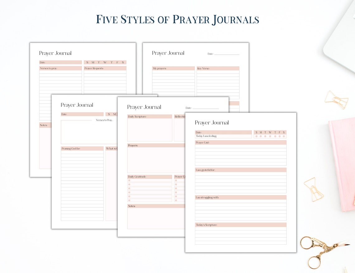 Printable Bible Study Journal: Enhance Your Daily Bible Study Routine ...
