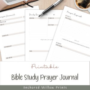 Comprehensive Printable Bible Study Journal: Elevate Your Daily ...