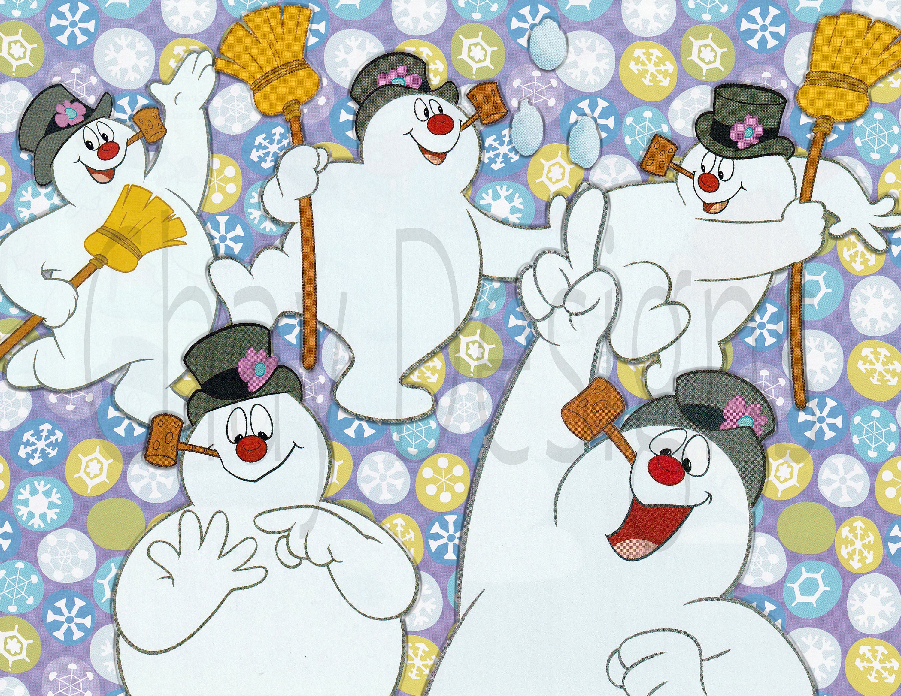 Snowman Birthday Clipart