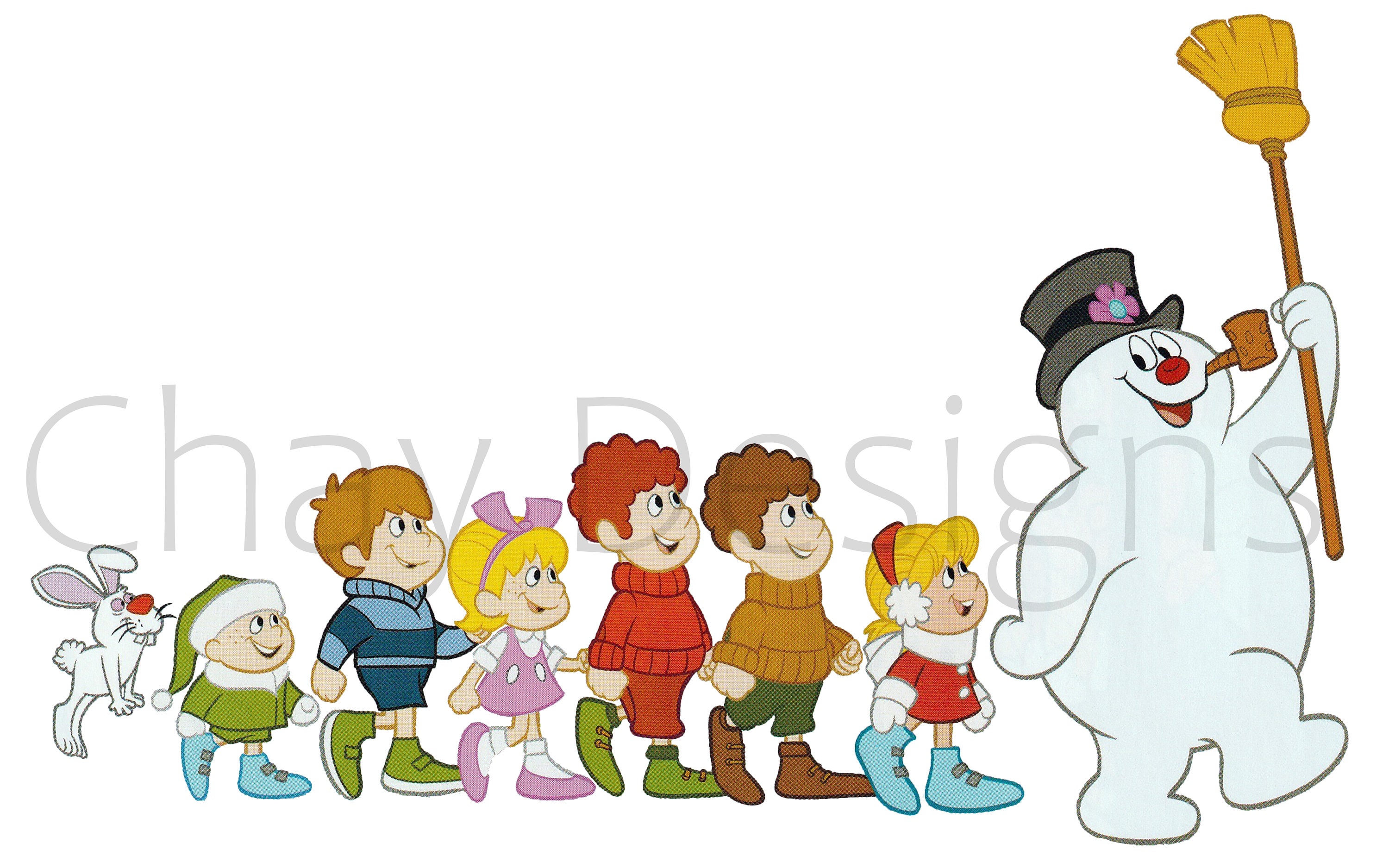 Frosty the Snowman PNG File, Christmas, Scrapbooking, Junk Journal ...