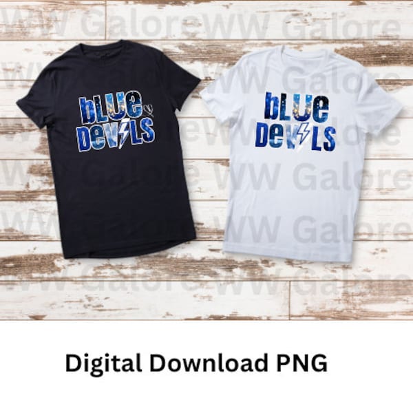 Blue Devils Shirt - Etsy