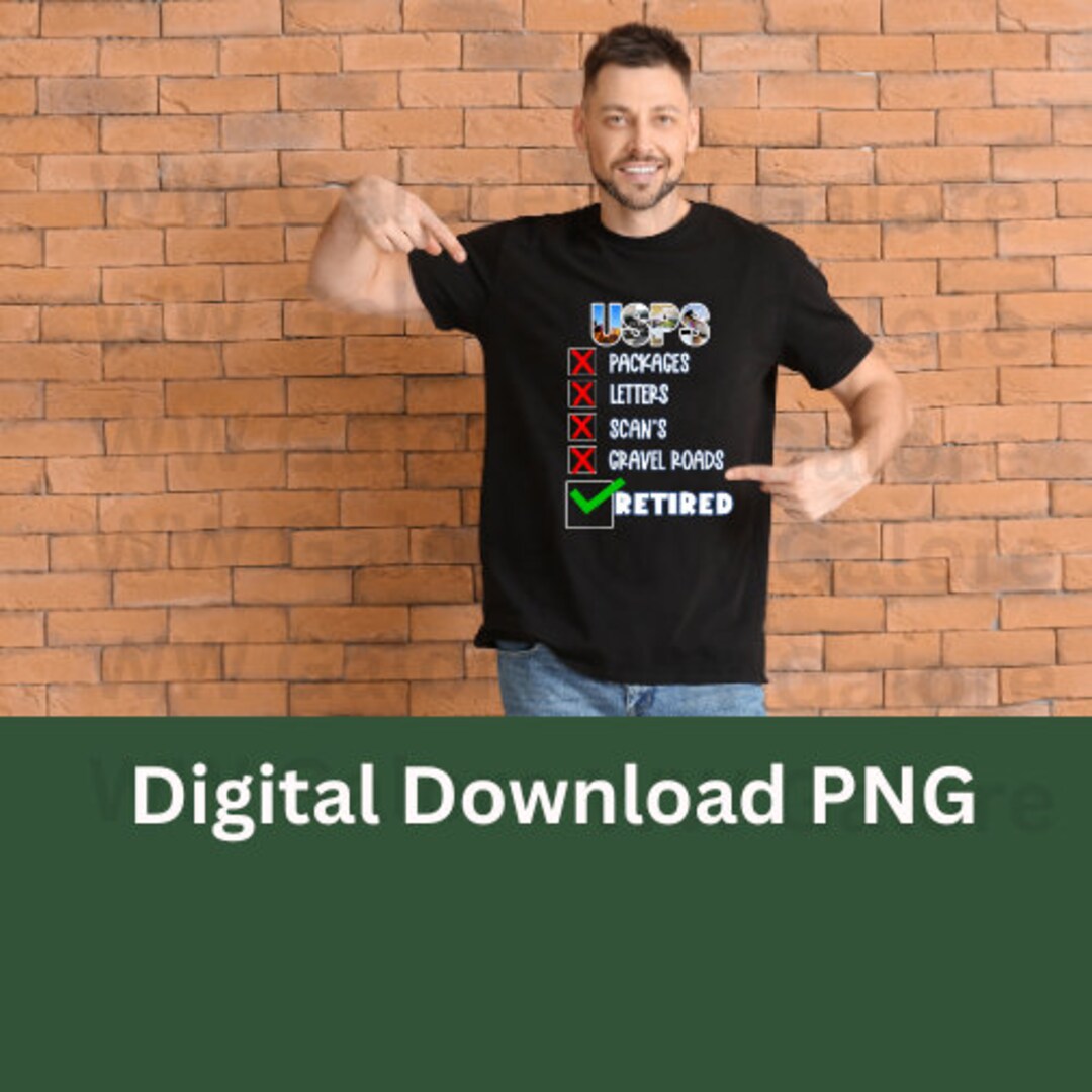USPS Retired Packages, Letters, Scans, Gravel Roads, PNG for Tshirt or ...