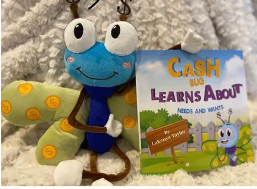Financial Literacy for Kids Book Cash Bug Learns About Needs and Want Children's Book - Etsy