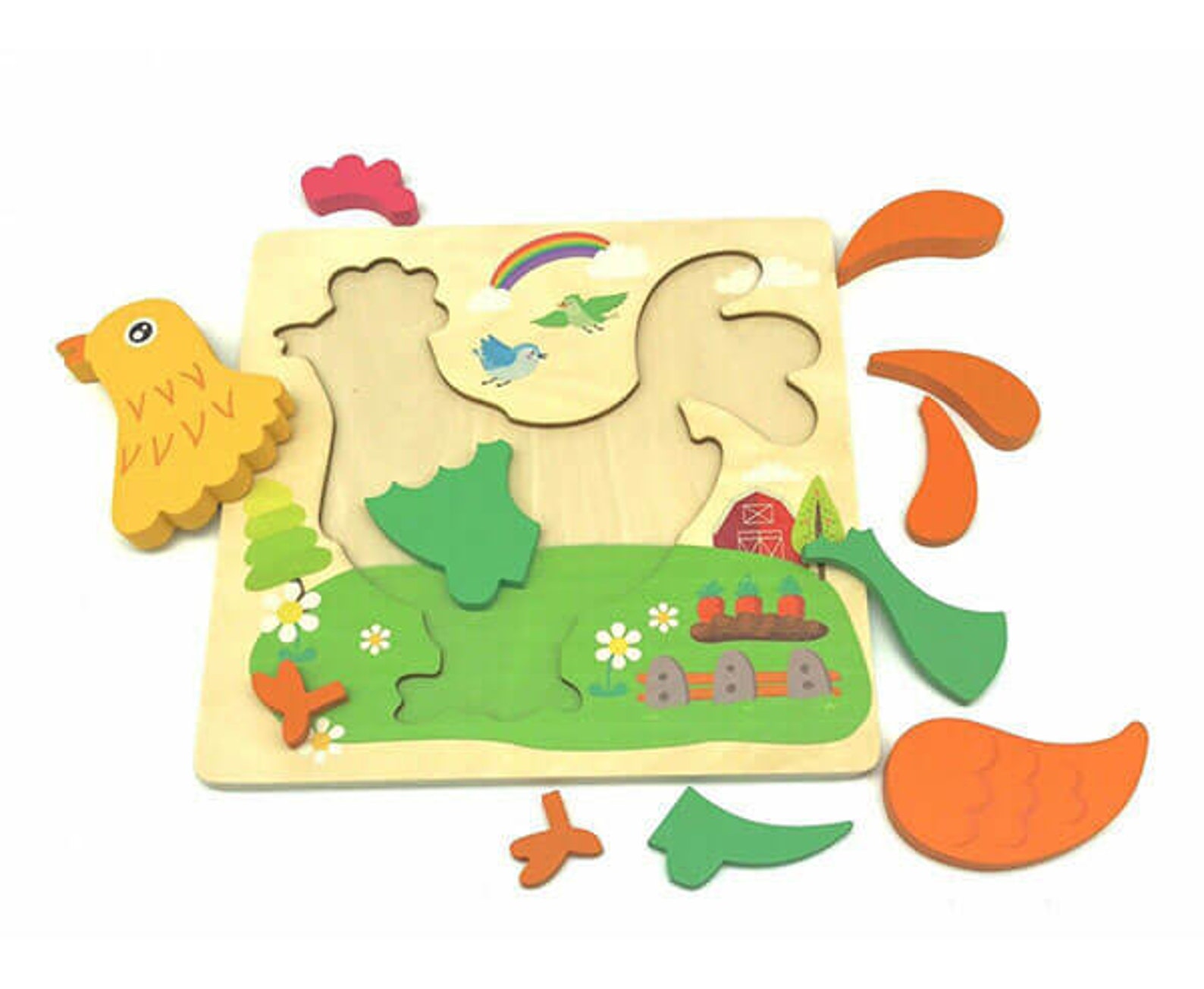 Wooden Animal Jigsaw Puzzles | Etsy