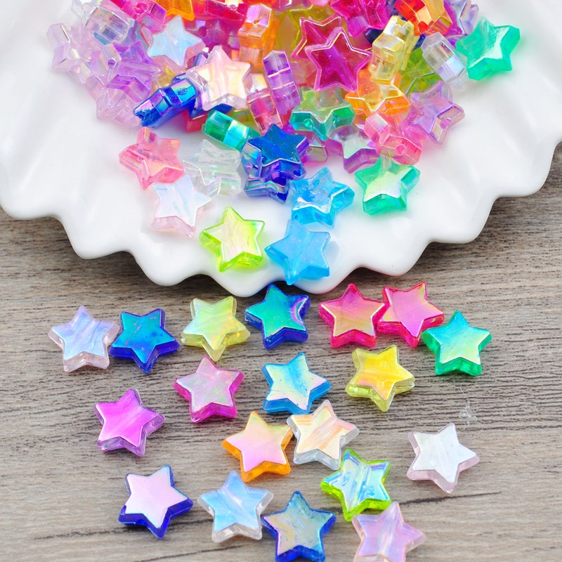 Star Shaped Beads - Etsy