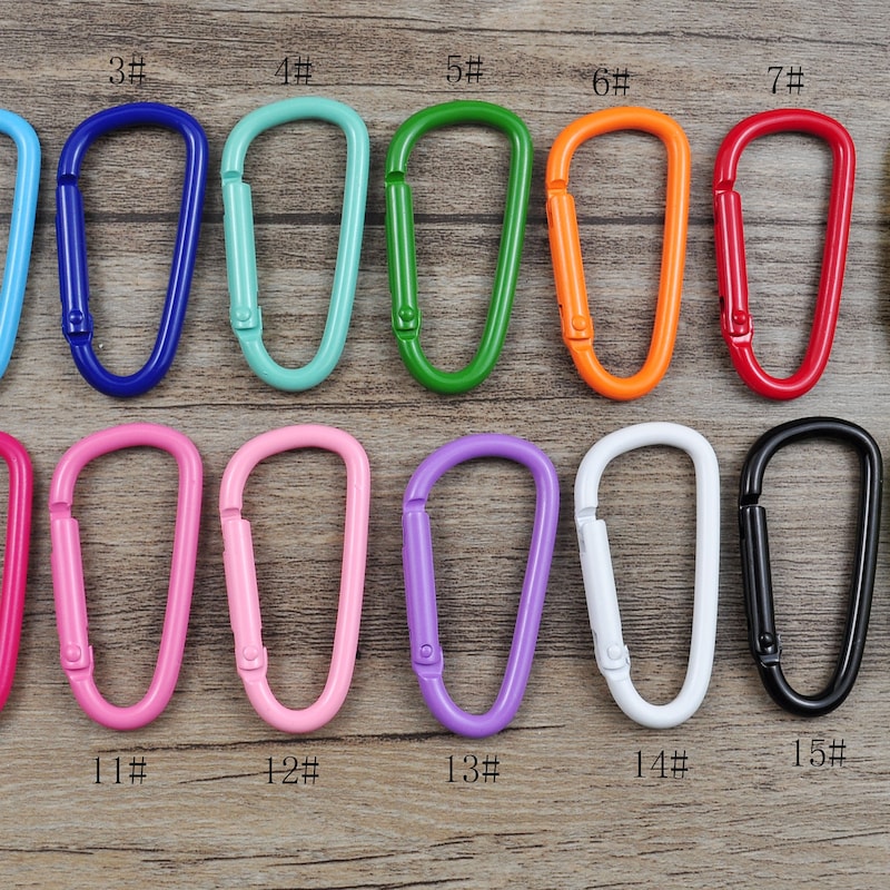 Mini Carabiner for Keychain - Etsy