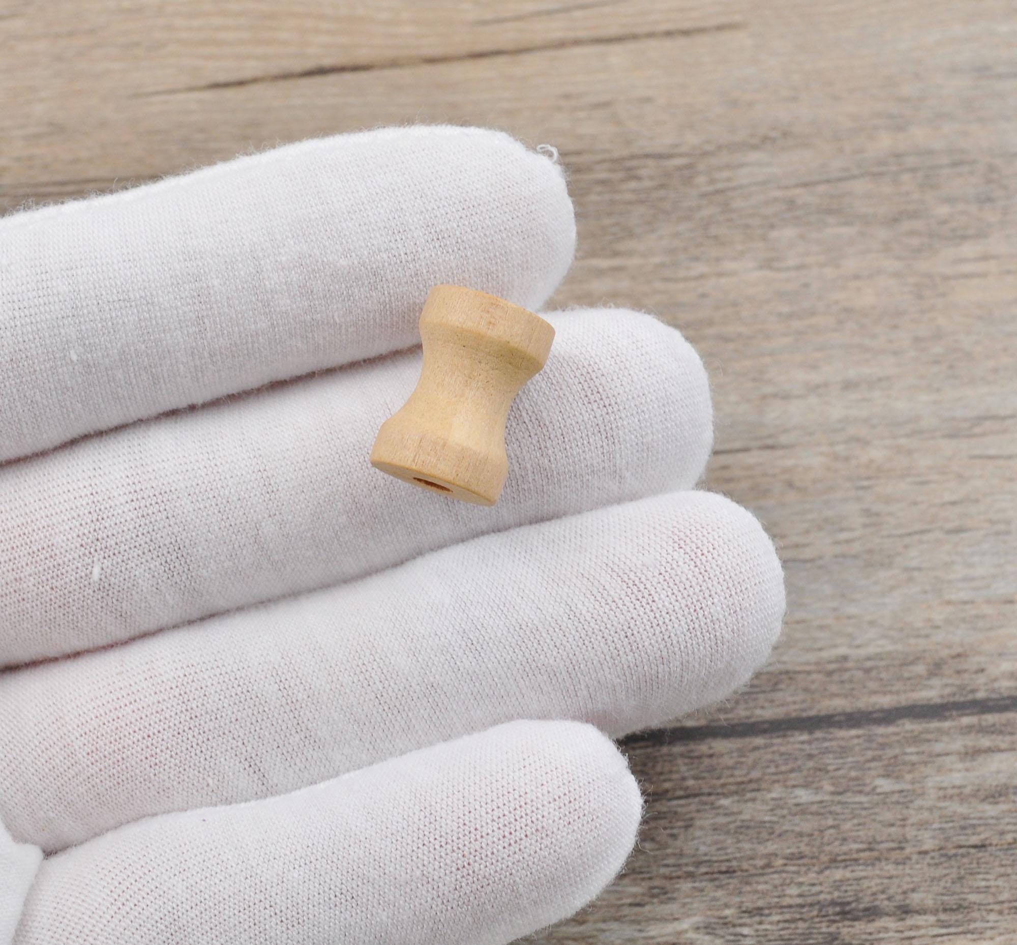 Wood Spool,unfinished Wooden Bobbins,wood Bobbin Spools,natural Color,9 ...