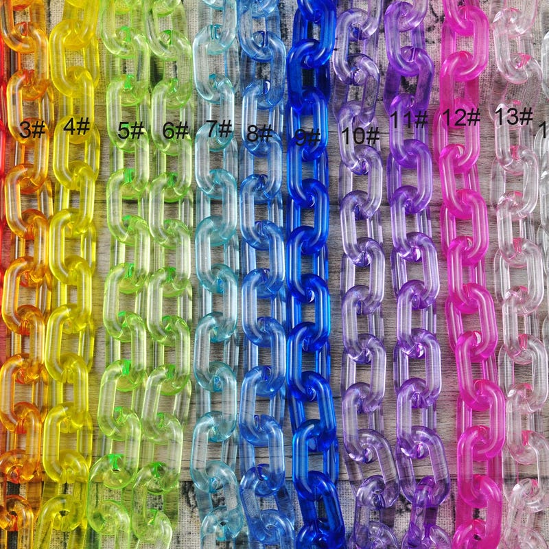 Plastic Links - Etsy