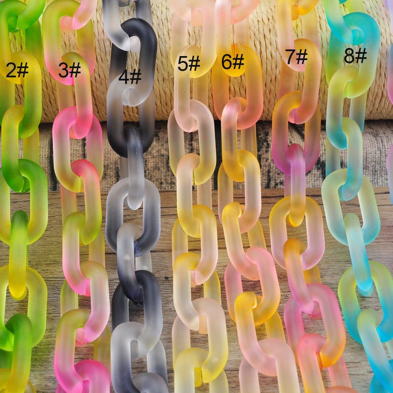 Acrylic Chain - Etsy