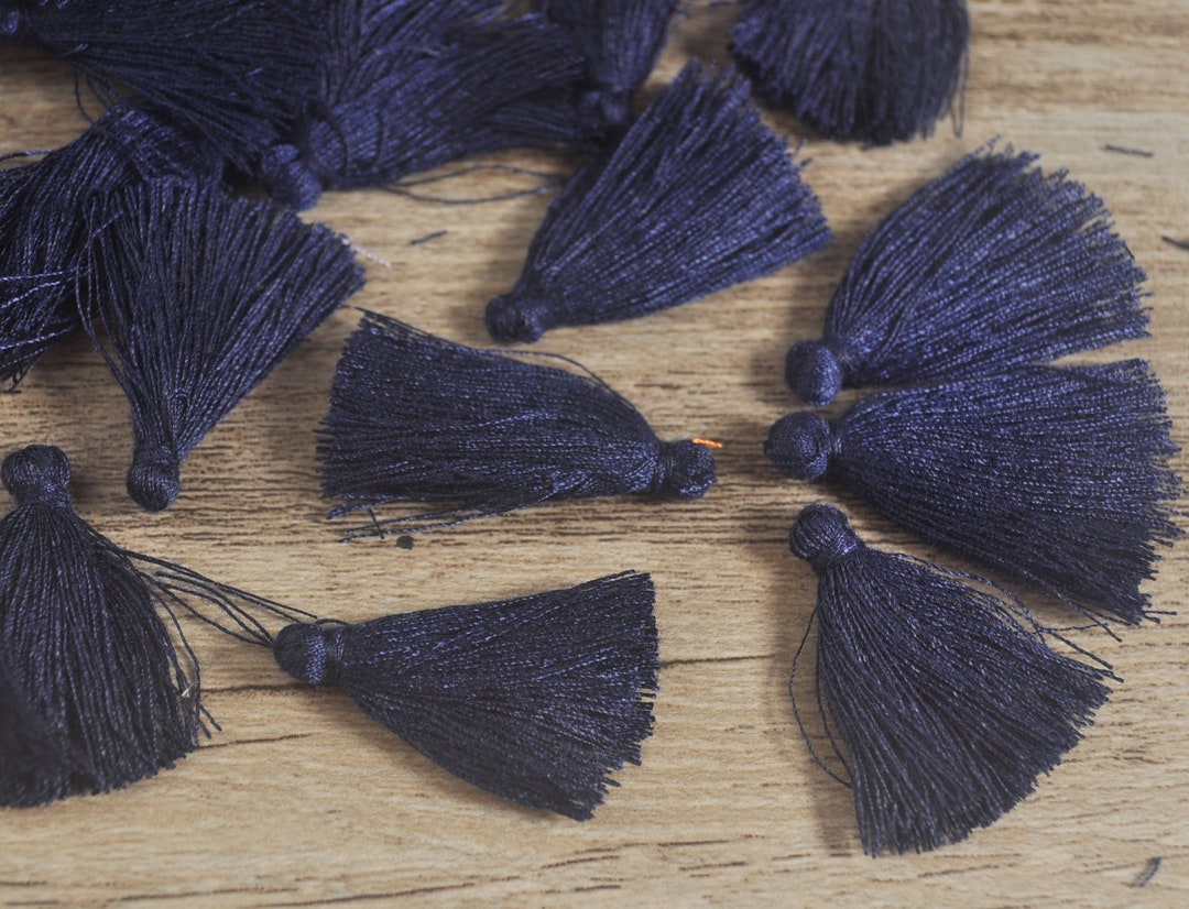 10/30/50/100pcs 1.18" Navy Tassels,3cm Handmade Cotton Tassels,tassels ...