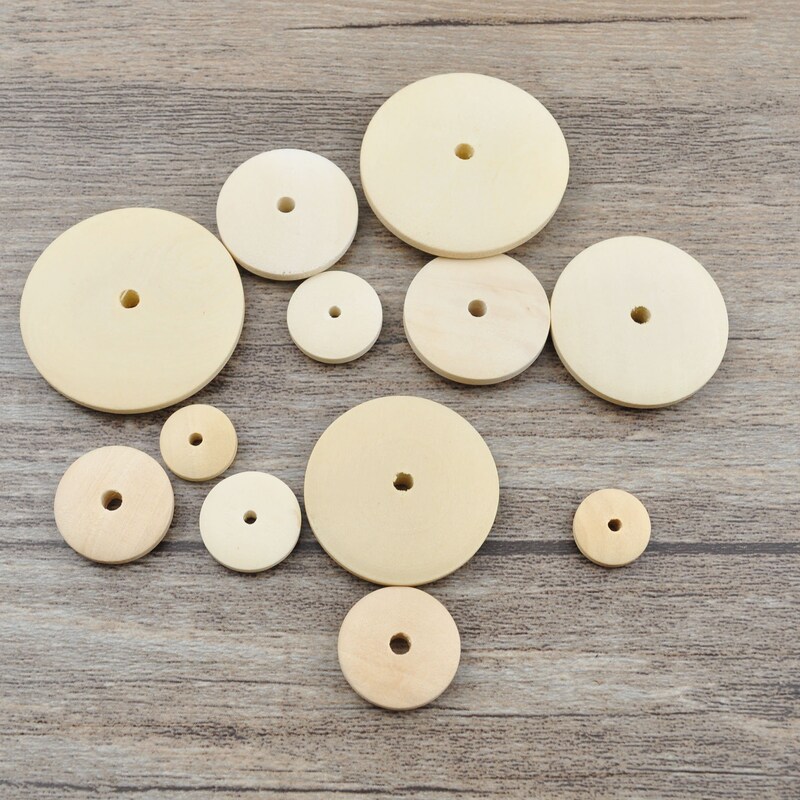 Wooden Round Disc Large - Etsy UK