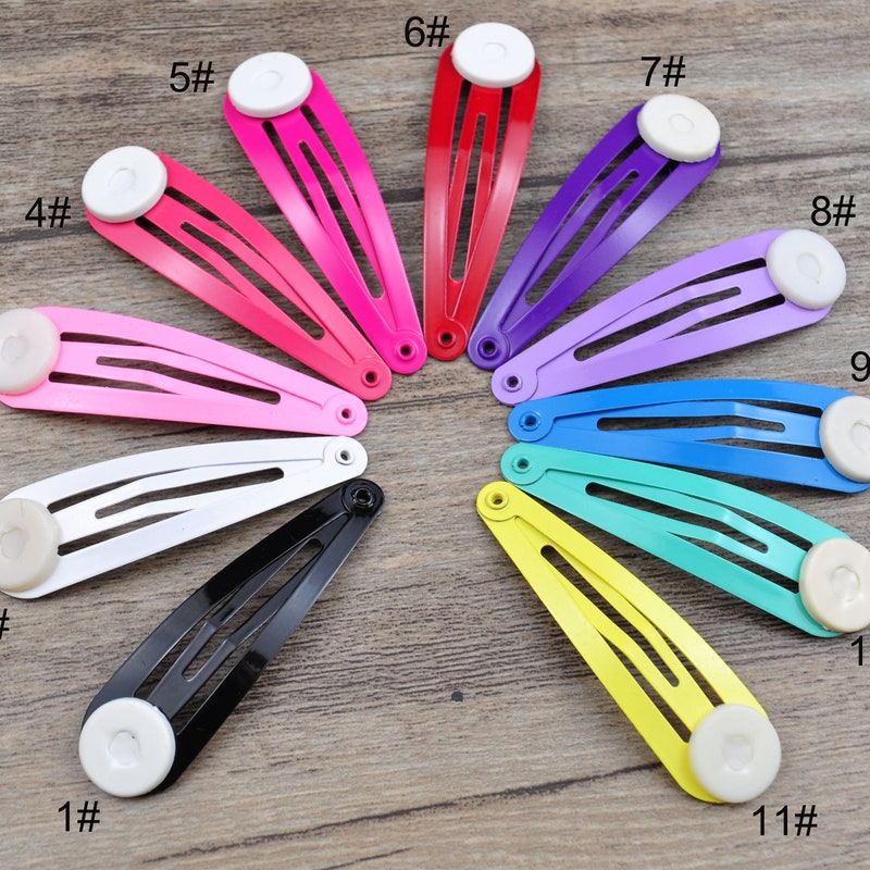 Snap Hair Clips - Etsy