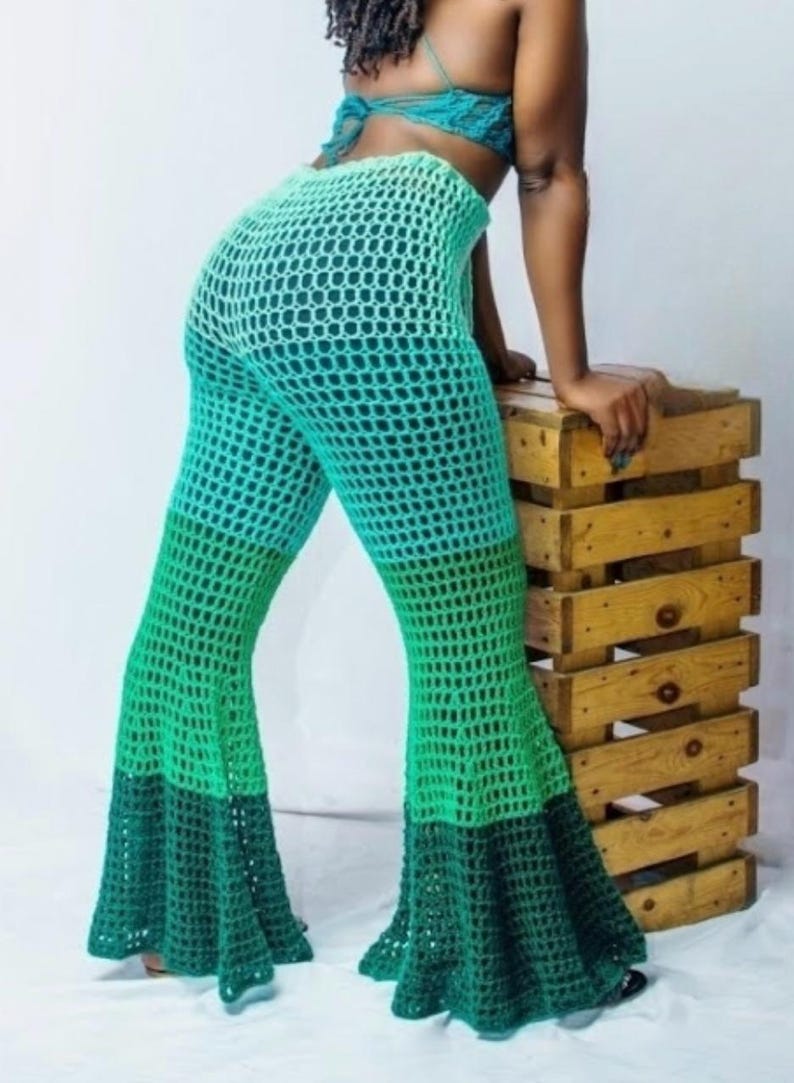 Boho Bell Bottom Free Crochet Pattern - Etsy UK