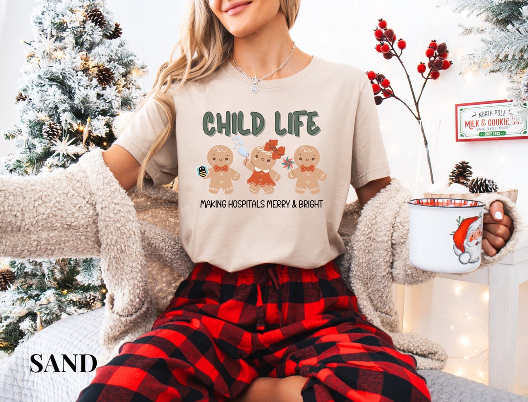Christmas Child Life Specialist Shirt, Certified Child Life Specialist ...