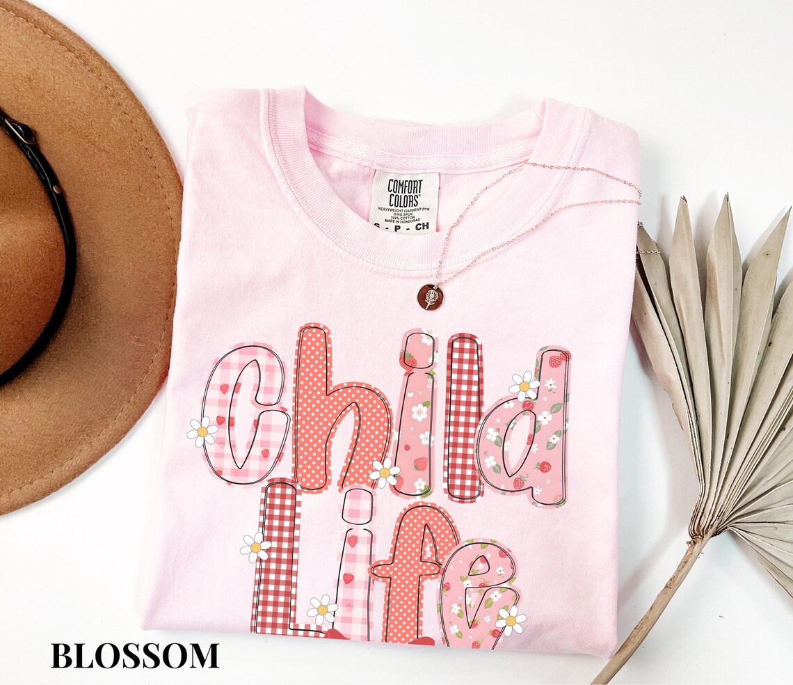 Strawberry Child Life Specialist Shirt, Child Life Advocate Tee, Child ...
