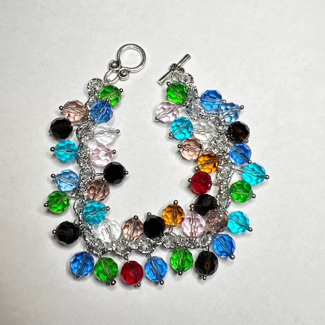 European Party Charm Bracelet - Etsy
