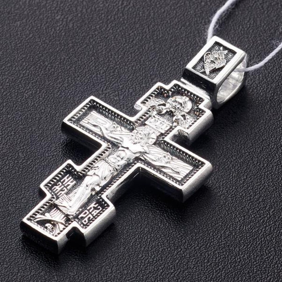 Archangel Michael Patron Sterling Silver 925 Russian Greek Orthodox ...