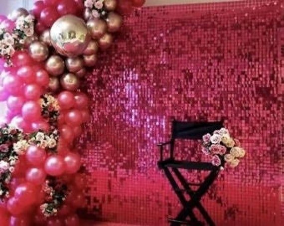 Glitter Sequin Shimmer Wall Shimmer Backdrops PINK PURPLE - Etsy