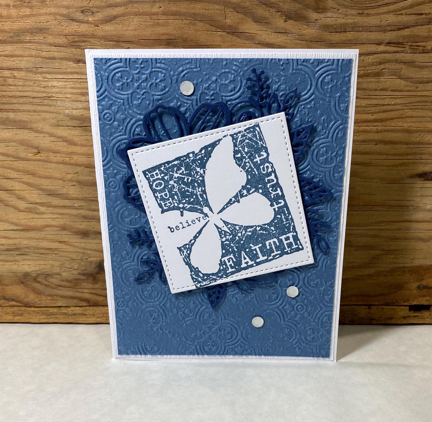 Baptism Card Ideas Stampin Up Creating Religious Cards Using The Hold