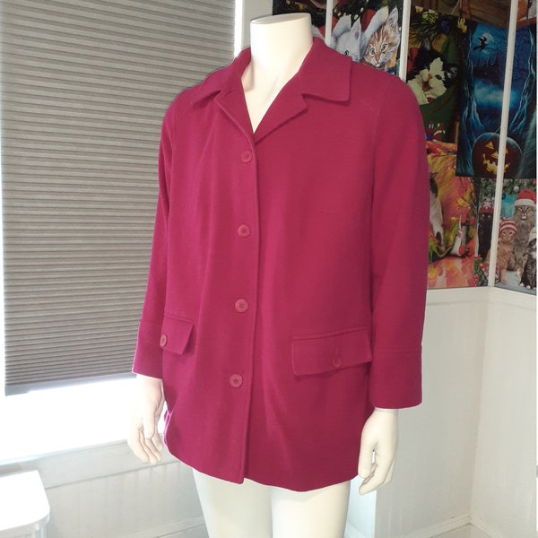 Fuschia Jacket - Etsy
