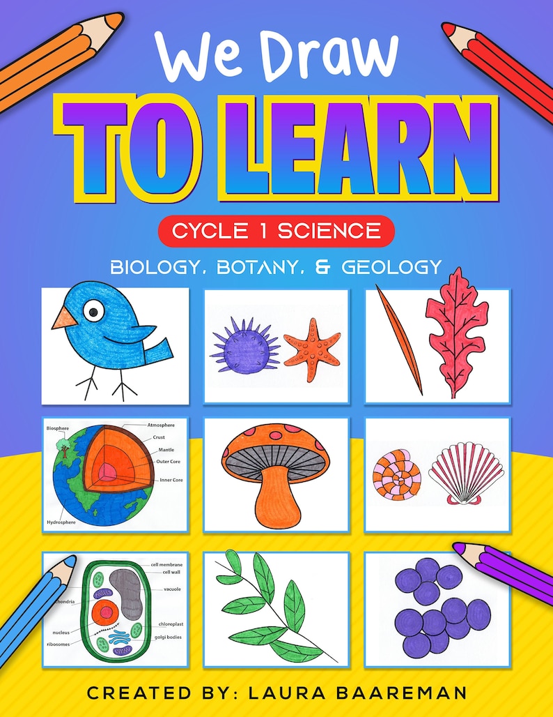 CC Cycle 1 How to Draw Science Memory Work | Classical Homeschool | CC ...